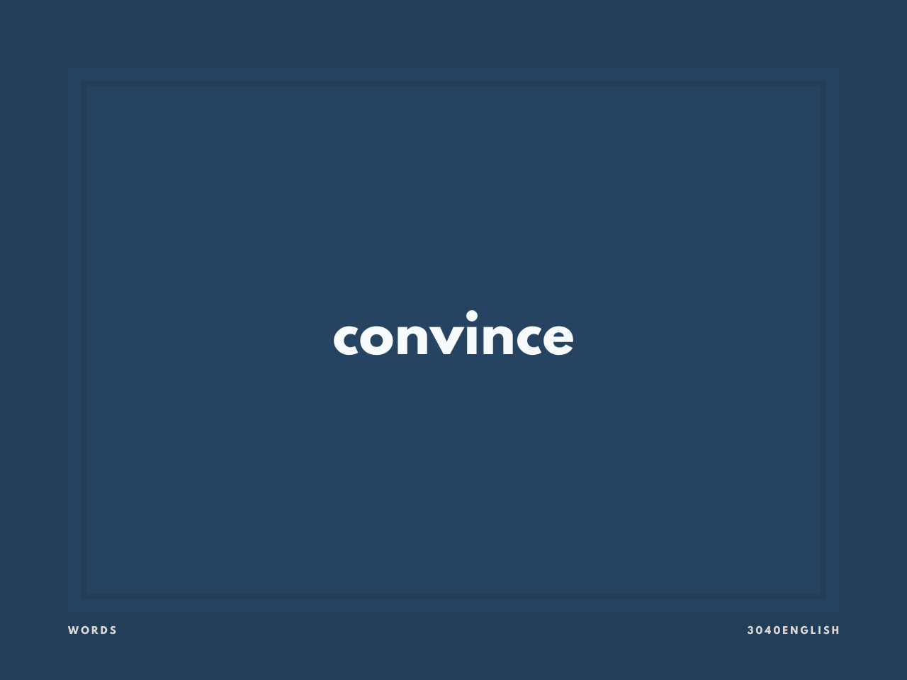 convince の意味と簡単な使い方【音読用例文あり】