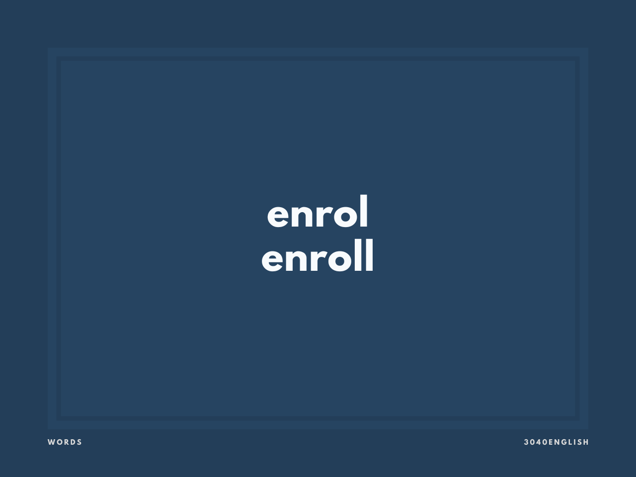 enrol, enroll の意味と簡単な使い方【音読用例文あり】